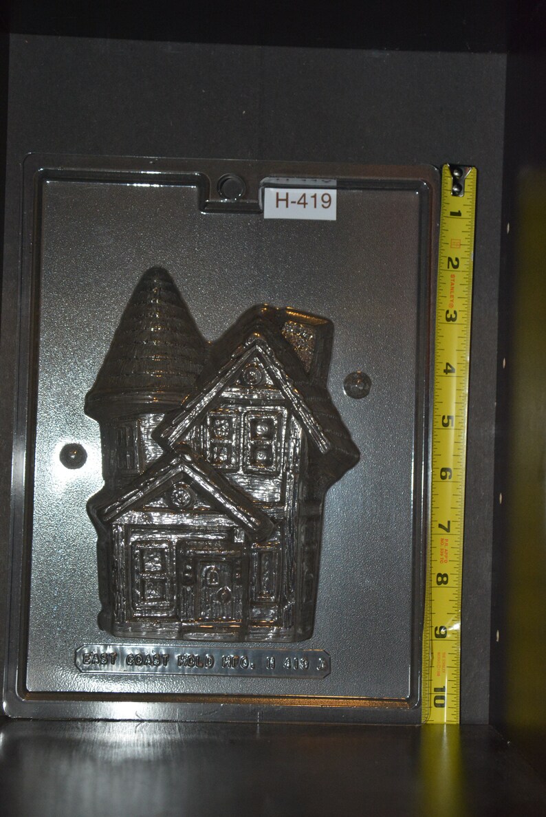 2 SIDED HAUNTED HOUSE Mold - Etsy