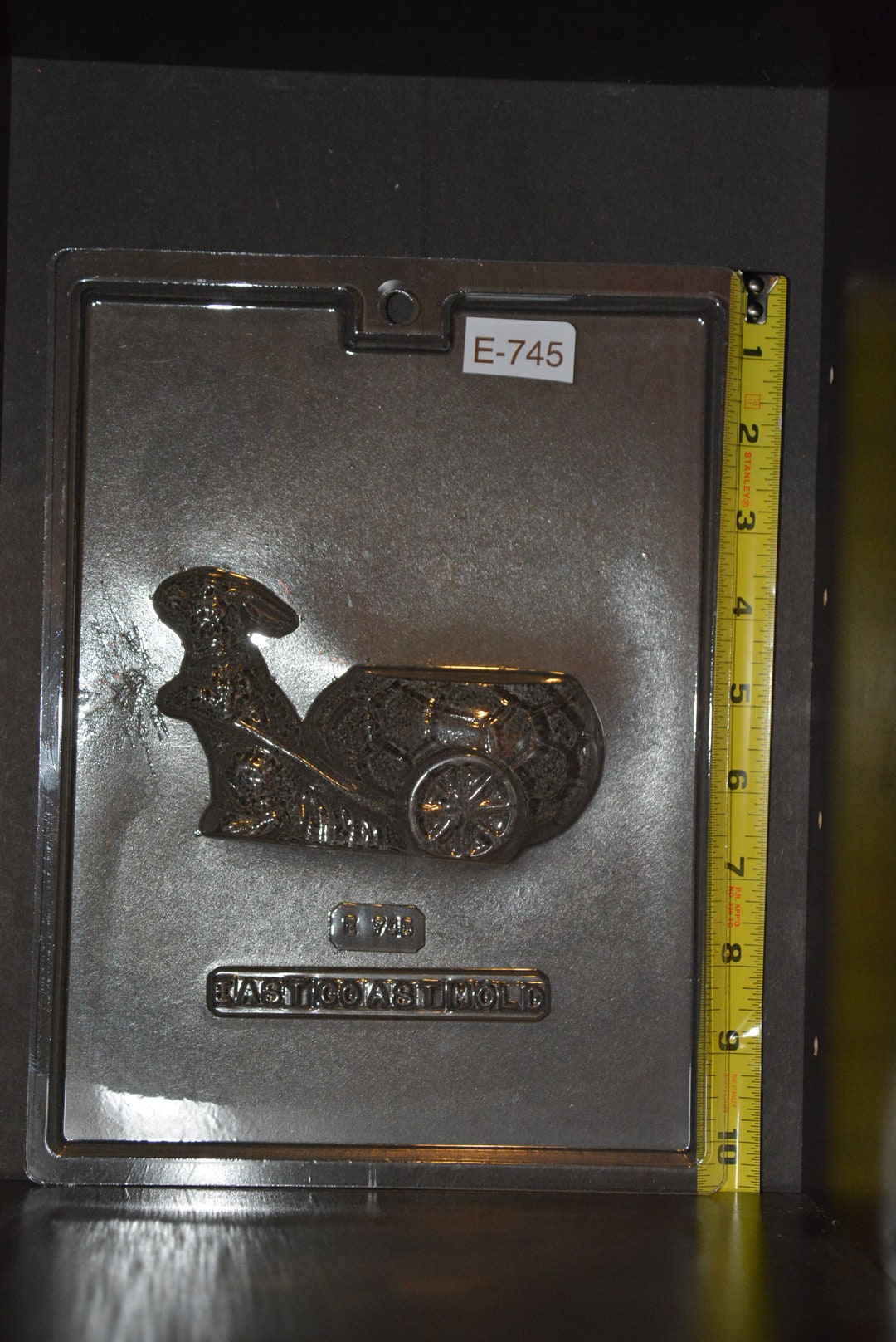 RABBIT PULLING CART Mold - Etsy