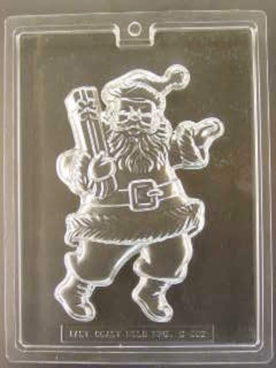 Santa Mold, 7-inch Christmas Candy Mold - Etsy