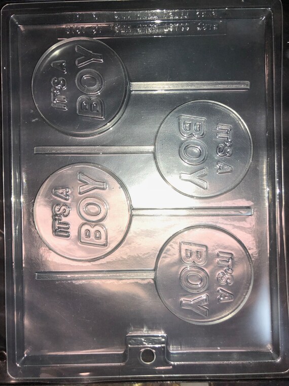 IT'S A BOY LOLLIPOP Mold | Etsy