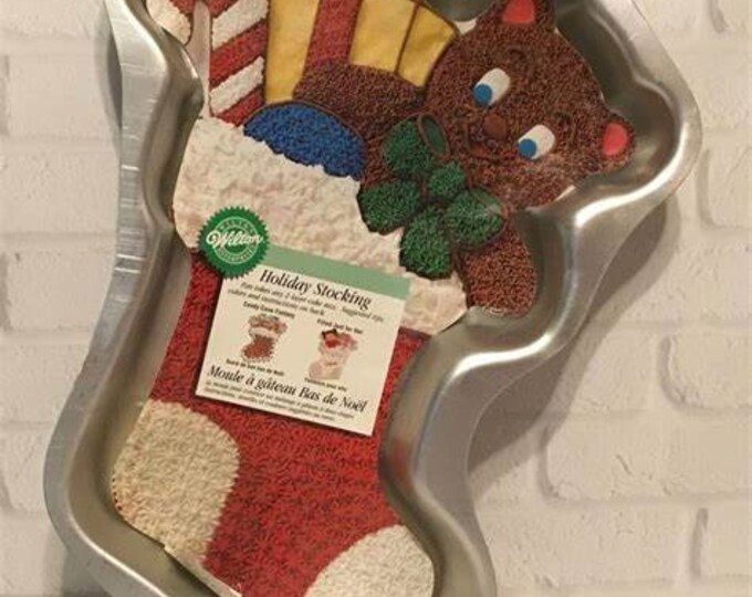 HOLIDAY STOCKING CAKEPAN - Etsy