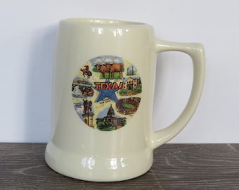 Texas Beer Mug - Etsy