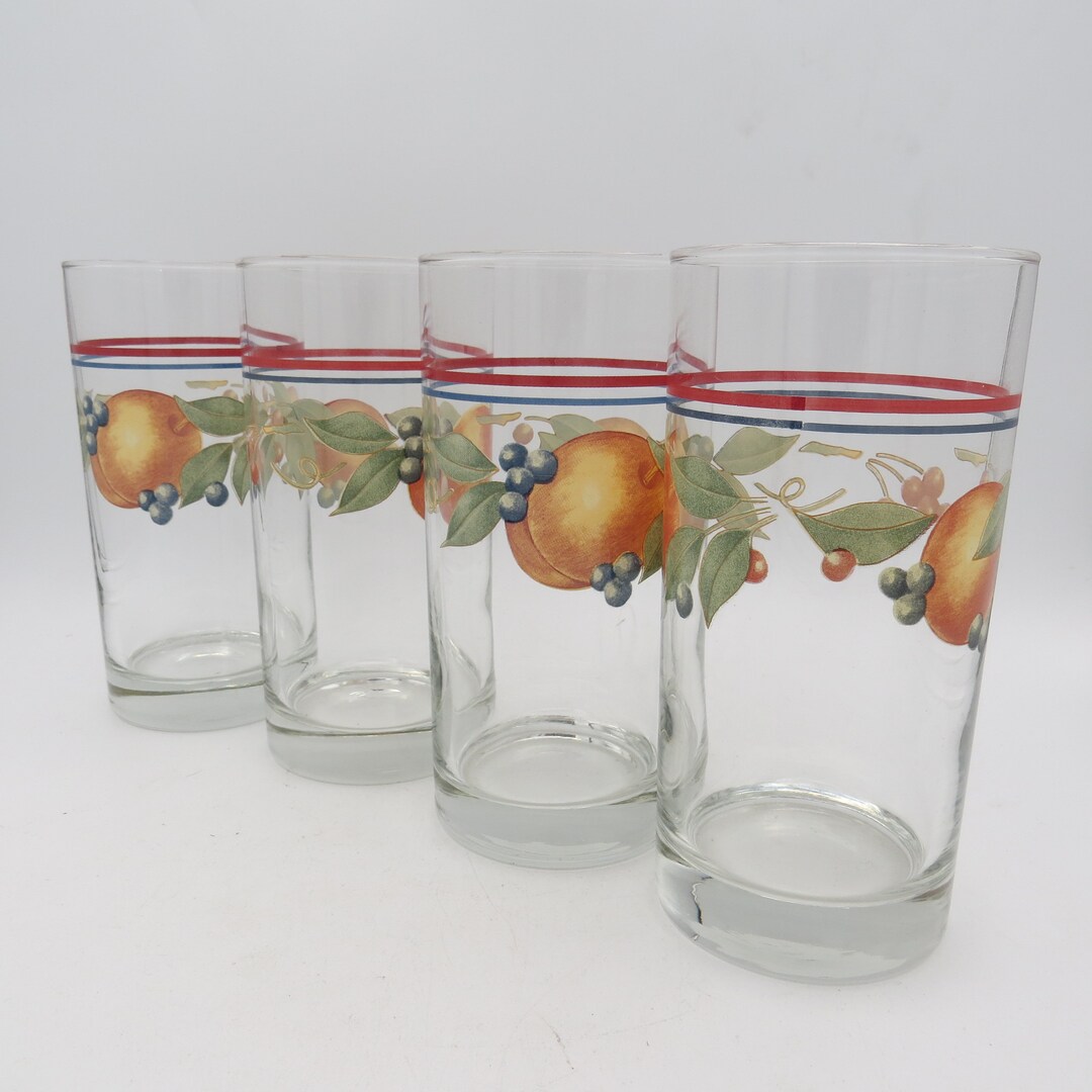 Corelle Abundance Drinking Glasses, Set of 4, Corelle Abundance ...