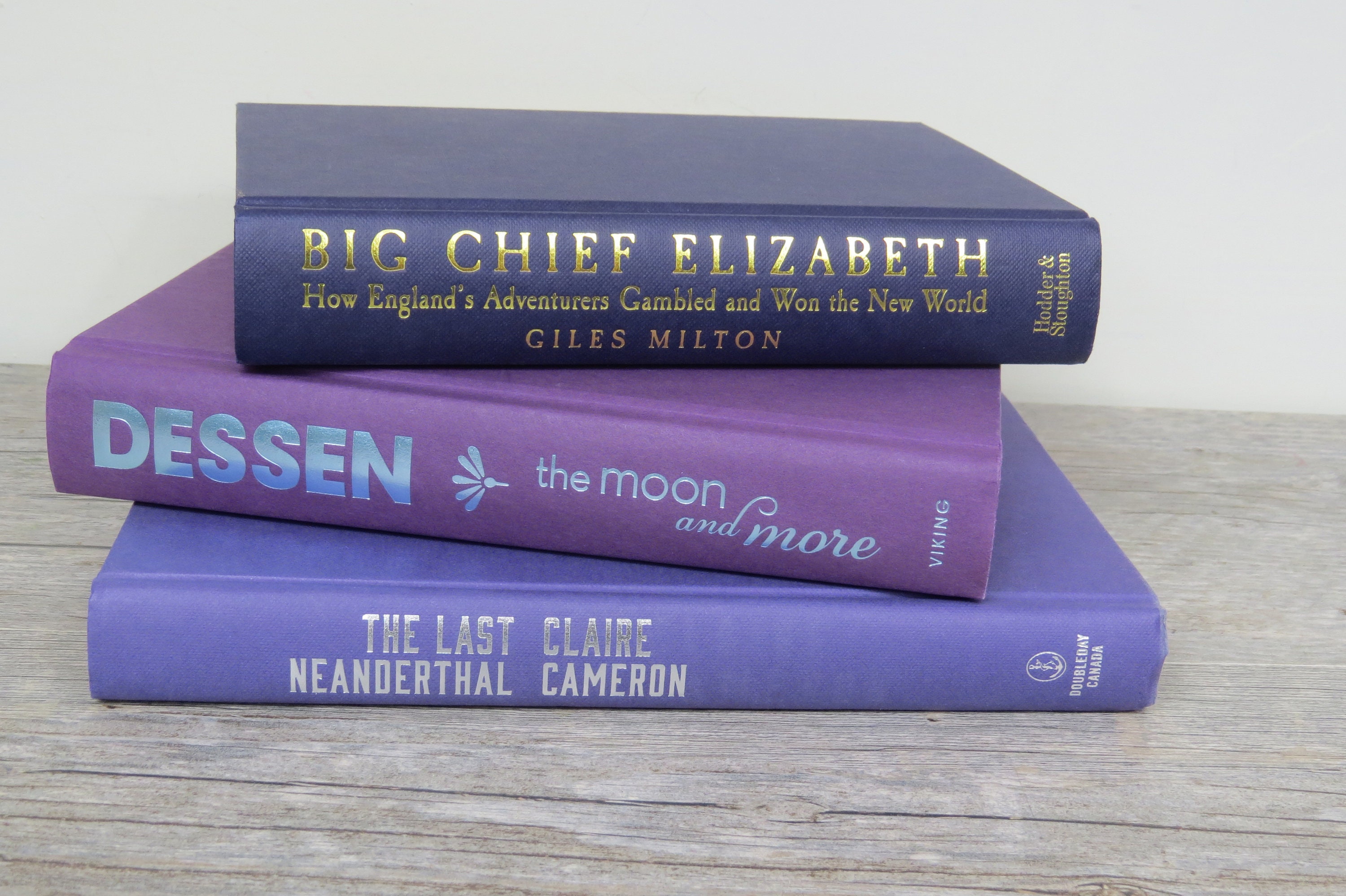 Purple Books Decorative Books Set of 3 Book Bundle Book - Etsy