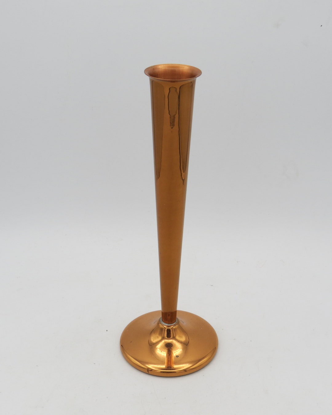 Copper Vase 8 Copper Bud Vase Copper Decor - Etsy