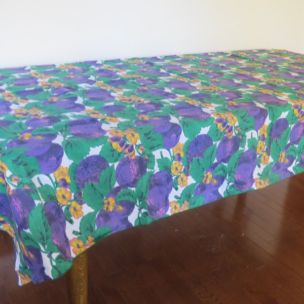 Purple Tablecloth - Etsy