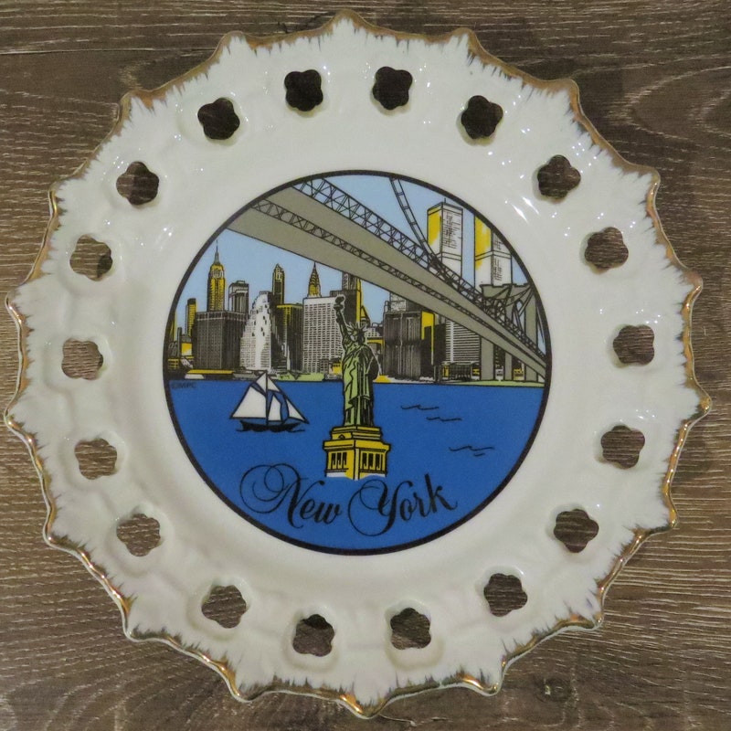 New York Plate - Etsy
