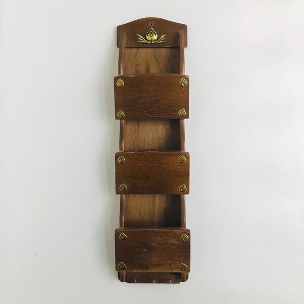 Wood Mail Organizer - Etsy