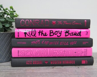 Hot Pink Book - Etsy