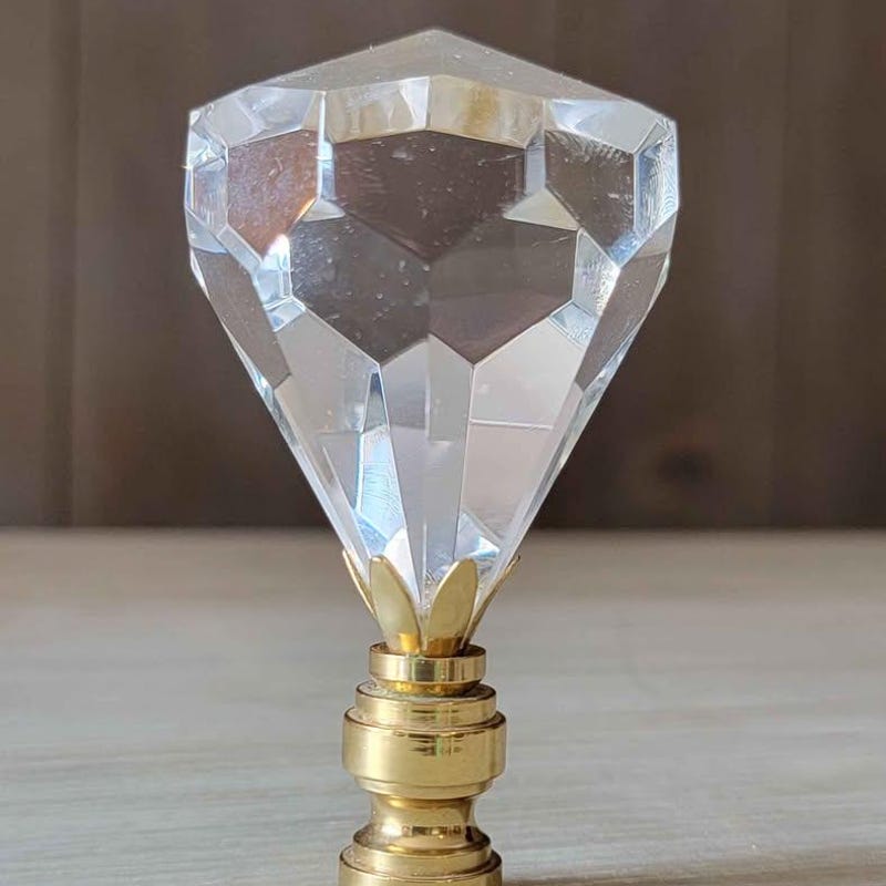 Glass Finial - Etsy