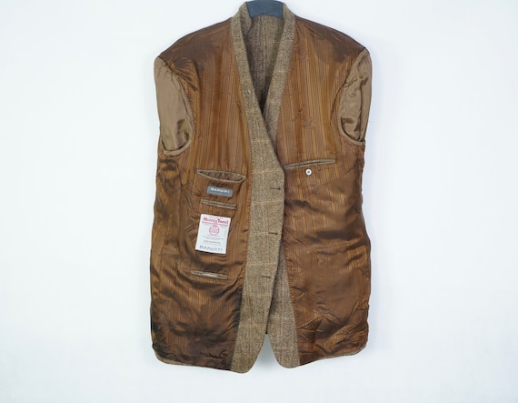 Harris Tweed / Mario Barutti Herren Sakko Gr. 60 - Gem