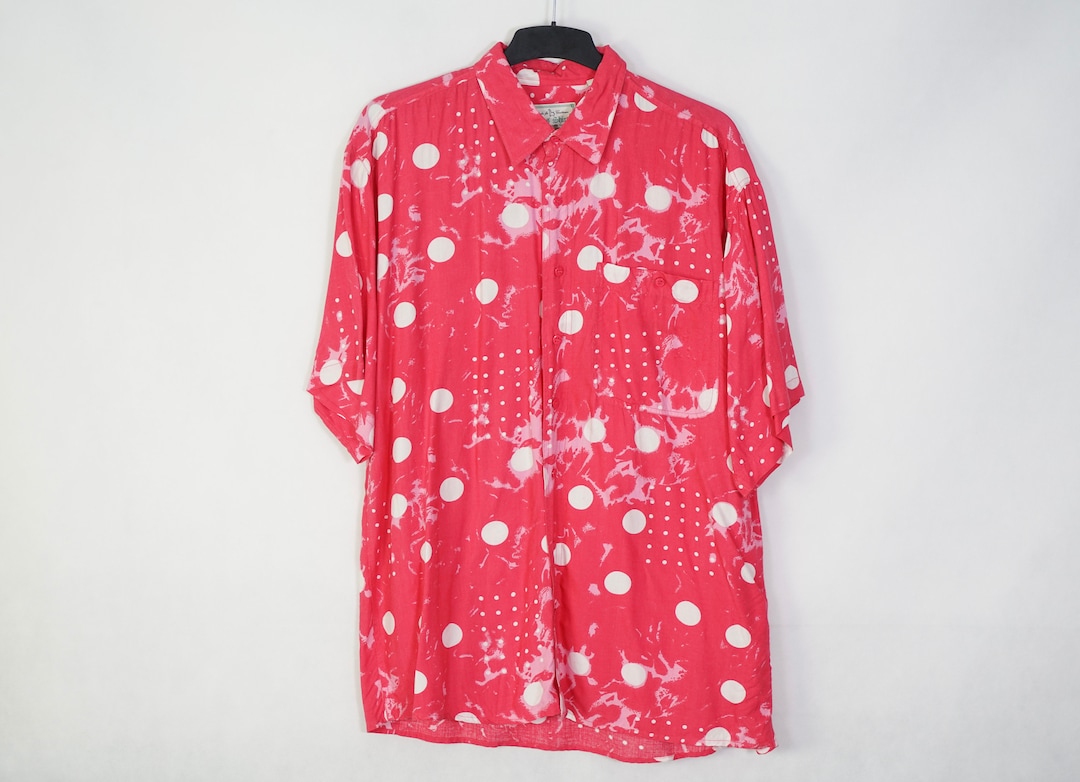 Vintage Lerros Colorful Crazy Pattern Shirt Size M Old School 80s 90s - Etsy