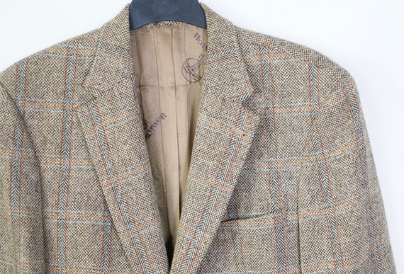 Harris Tweed by Mario Barutti Herren Sakko Gr. 54 - Gem