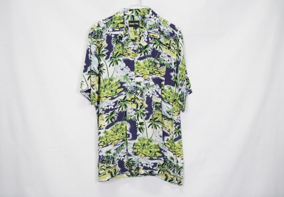 Vintage Deep Ray Colorful Crazy Pattern Shirt Shirt R… - Gem