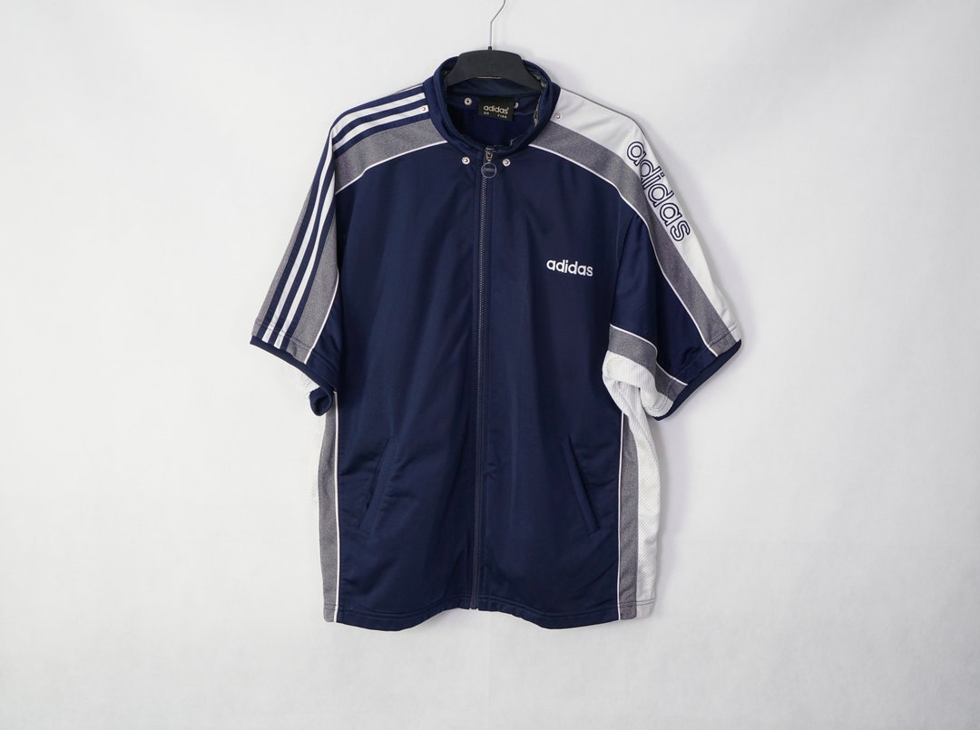 Vintage Adidas Training Jacket Sports Jacket Size. D9 / XL Old School ...