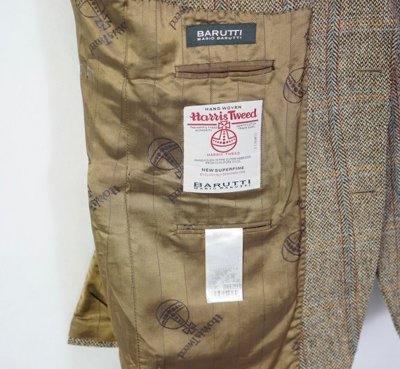 Harris Tweed by Mario Barutti men's jacket size. 54 - Gem