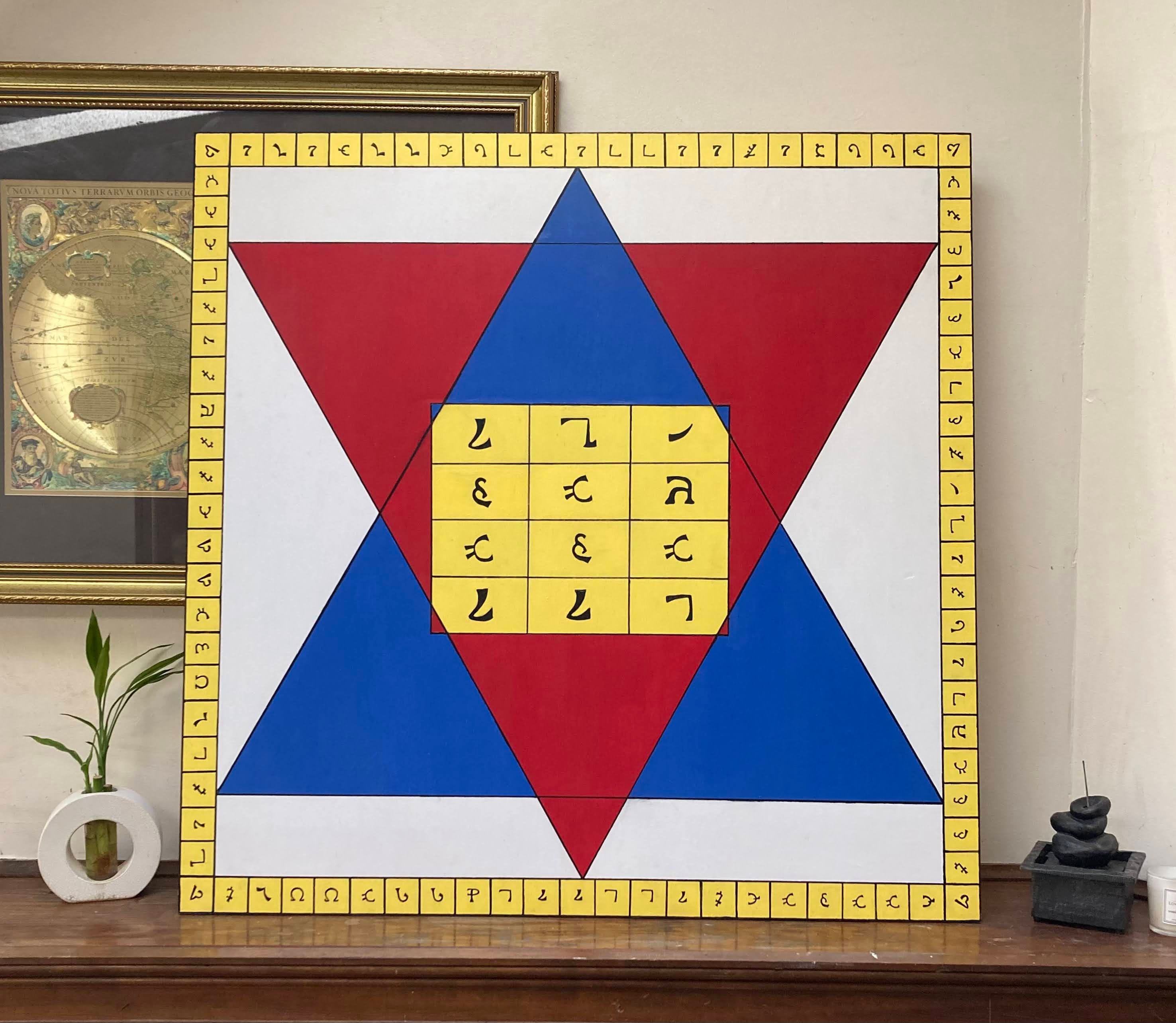 Enochian Table of Practice - John Dee & Edward Kelley - [golden Dawn ...