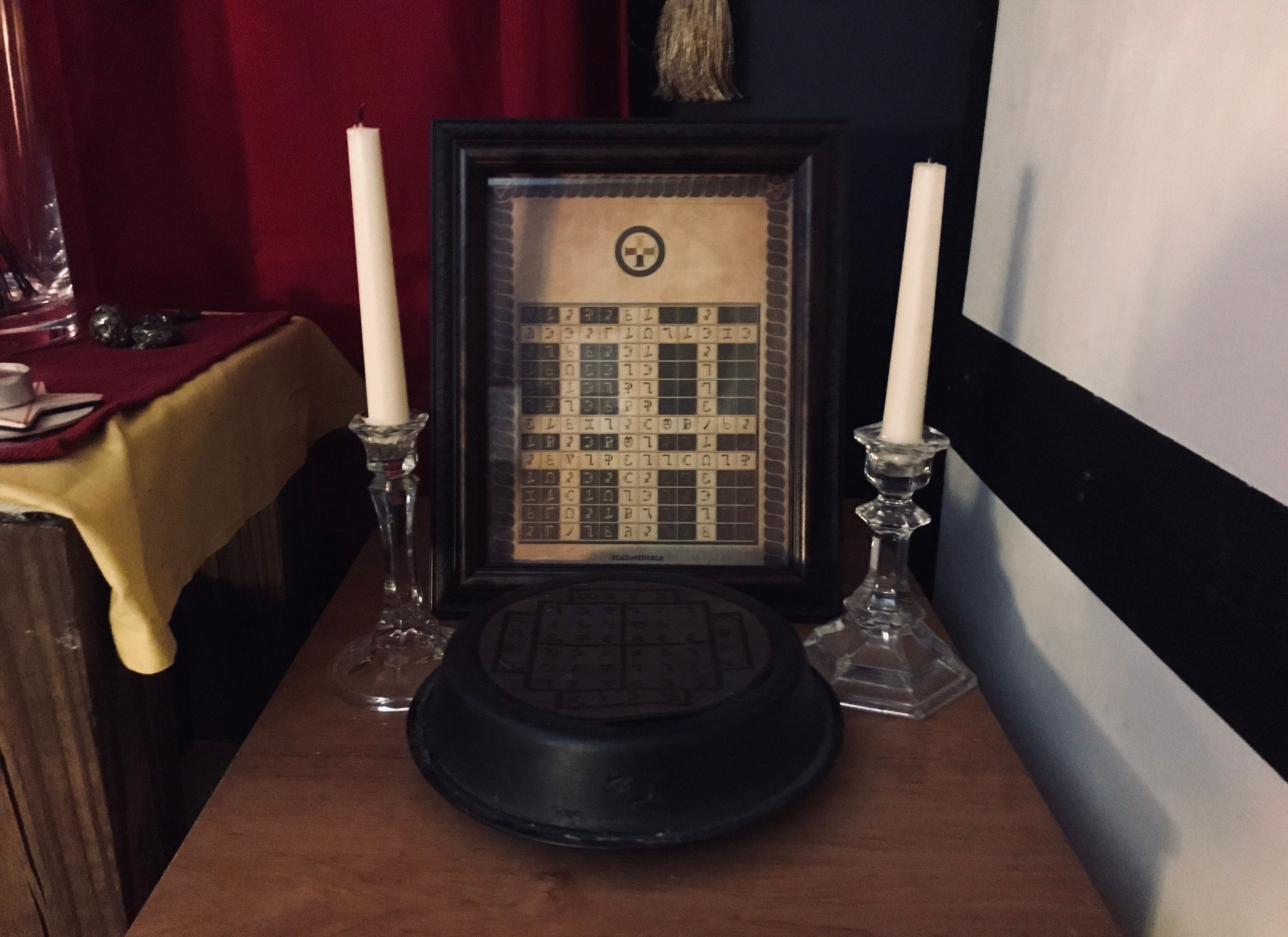 Enochian Watchtowers & Tablet of Union - Etsy Hong Kong
