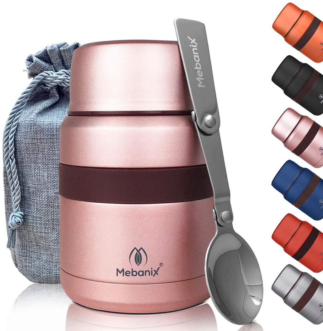 Mebanix Food Flask Hot Food Cold Food | Soup 400ml Stainless Steel ...