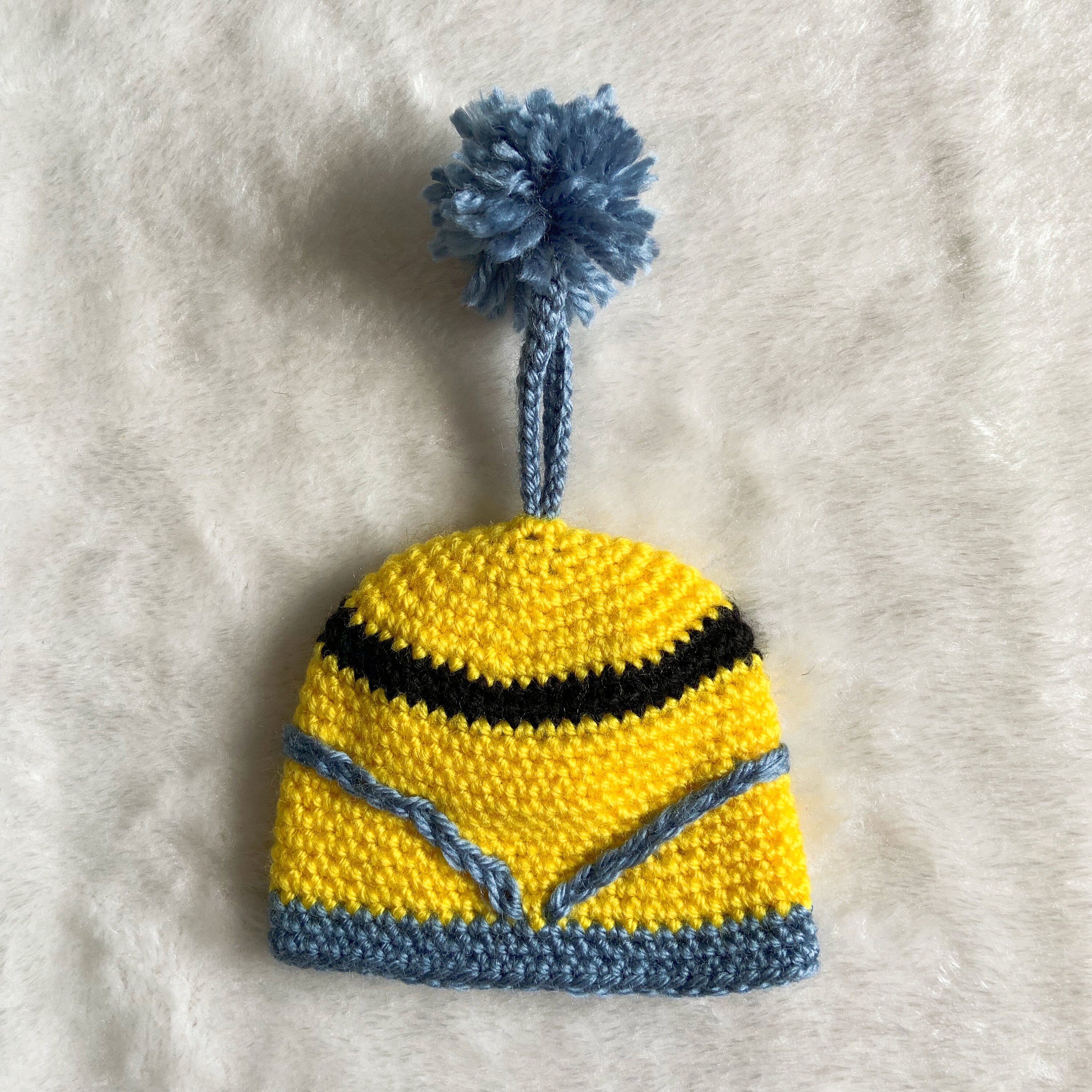 Minion Crochet Pattern - Key Cover, Key Chain (PDF) - Etsy