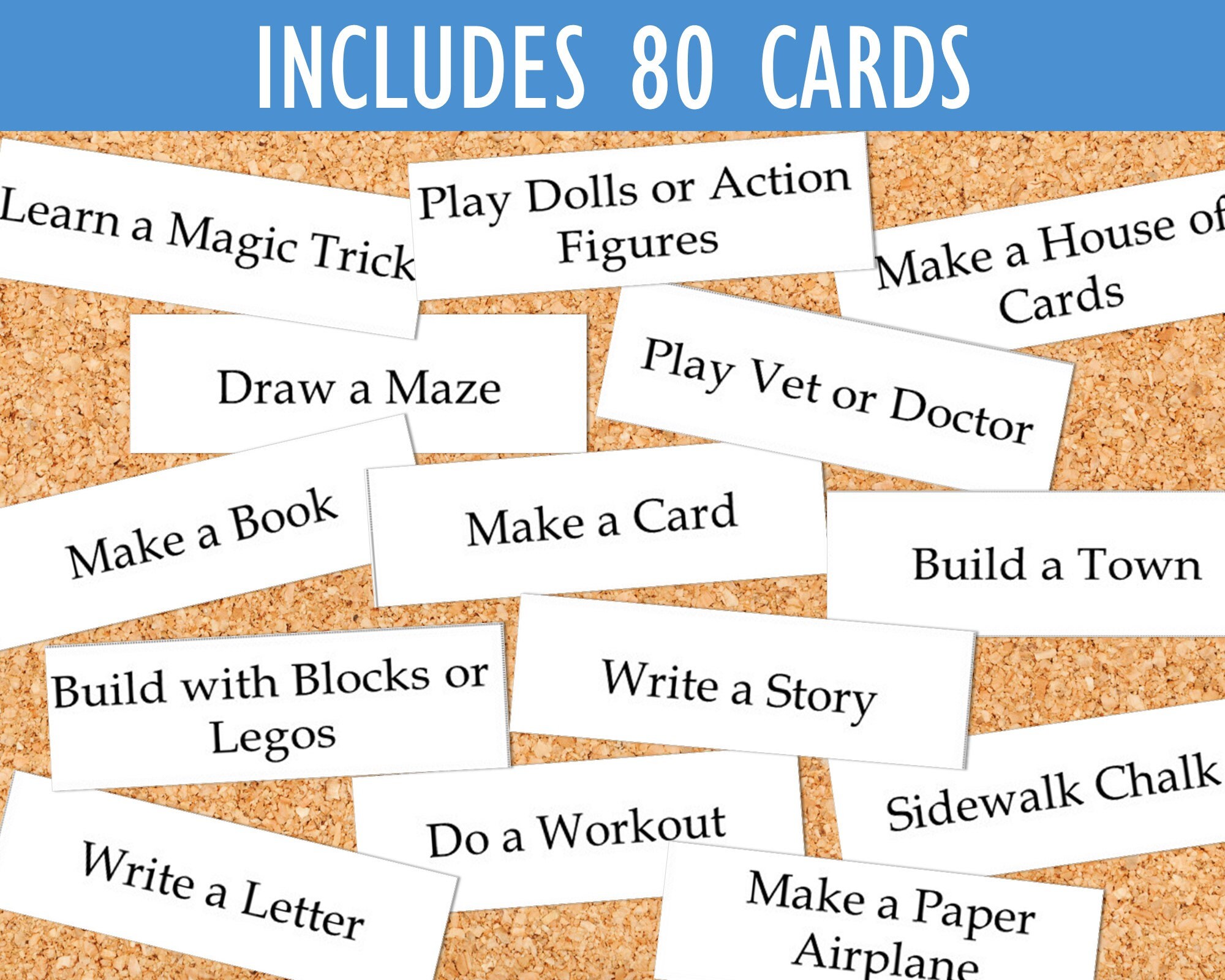 Bored Jar Activity Cards for Kids - Etsy