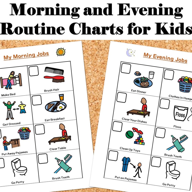 Family Home Evening Chart - Etsy