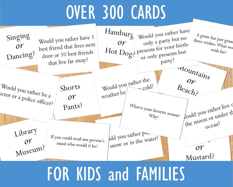 Dinner Conversation Bundle for Families - Etsy