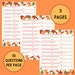 True or False Thanksgiving Trivia Game - Turkey Trivia Friendsgiving ...