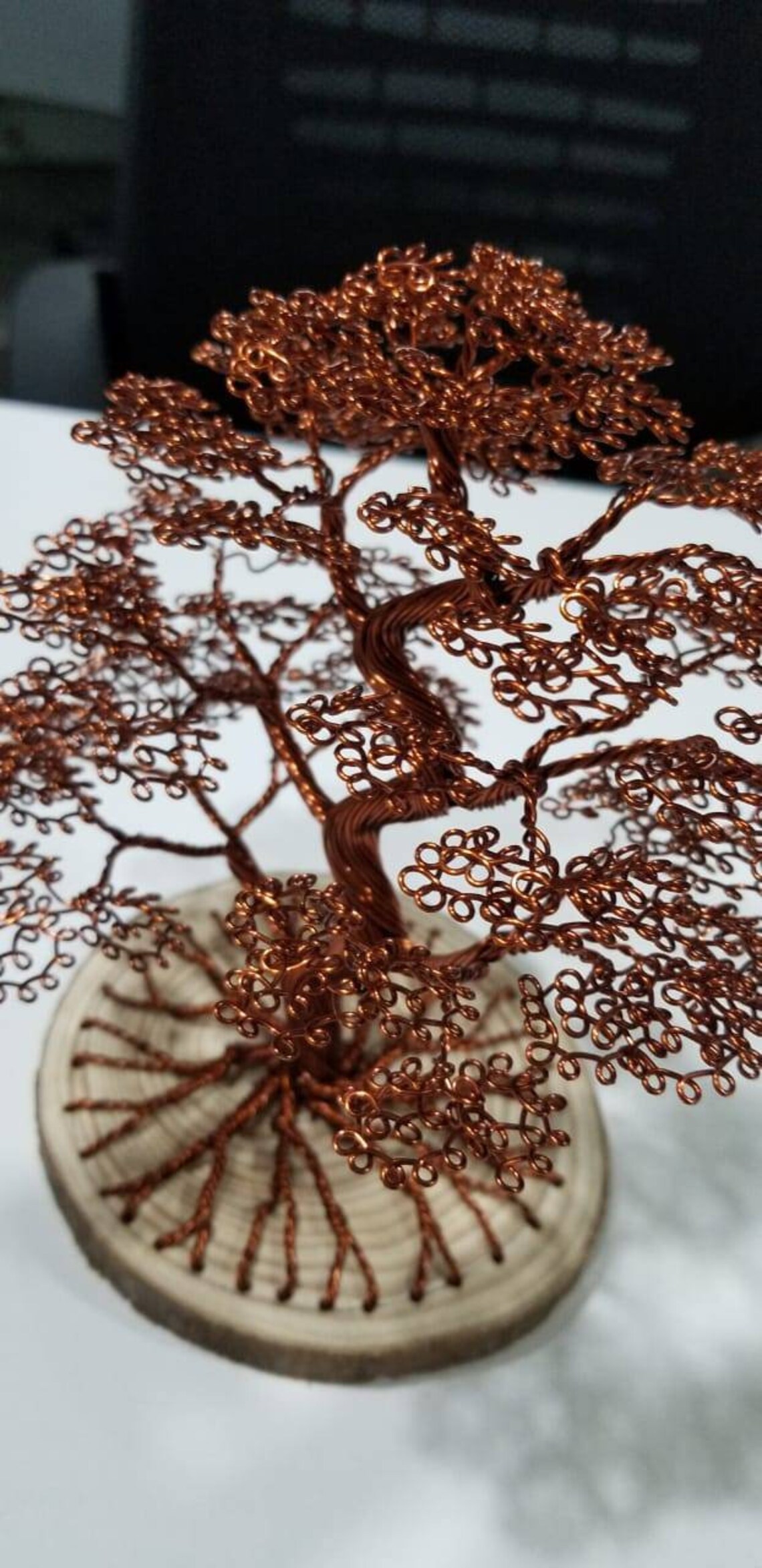 Wire Bonsai Tree Wire Tree Unique Copper Color Perfect for | Etsy