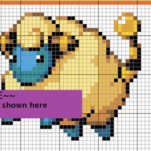 Pokemon Mareep Evolution Sprites Cross Stitch Pattern - Etsy