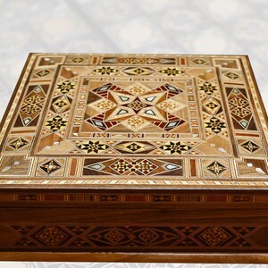 Wooden Accessories Box / Handmade Jewelry Box / Padded High Quality ...