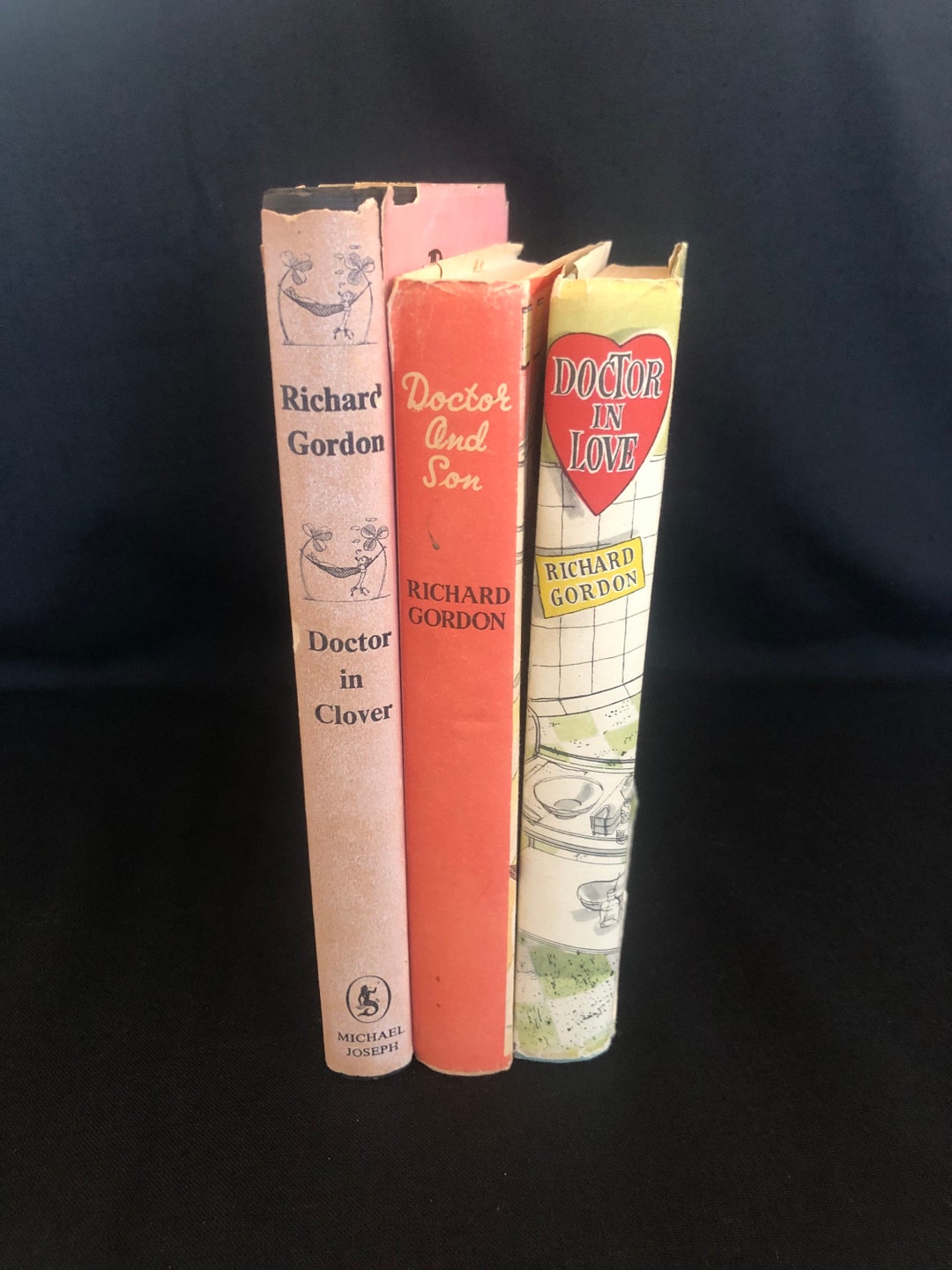 Vintage Richard Gordon Hardcover Books X 3 Doctor in Love - Etsy