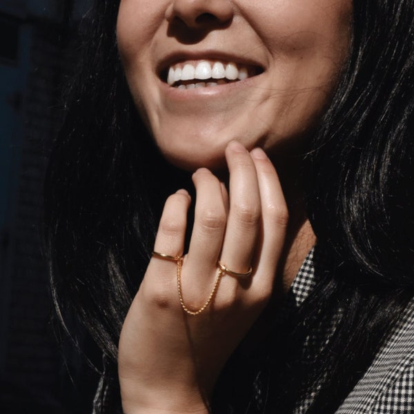 Connected Rings - Etsy