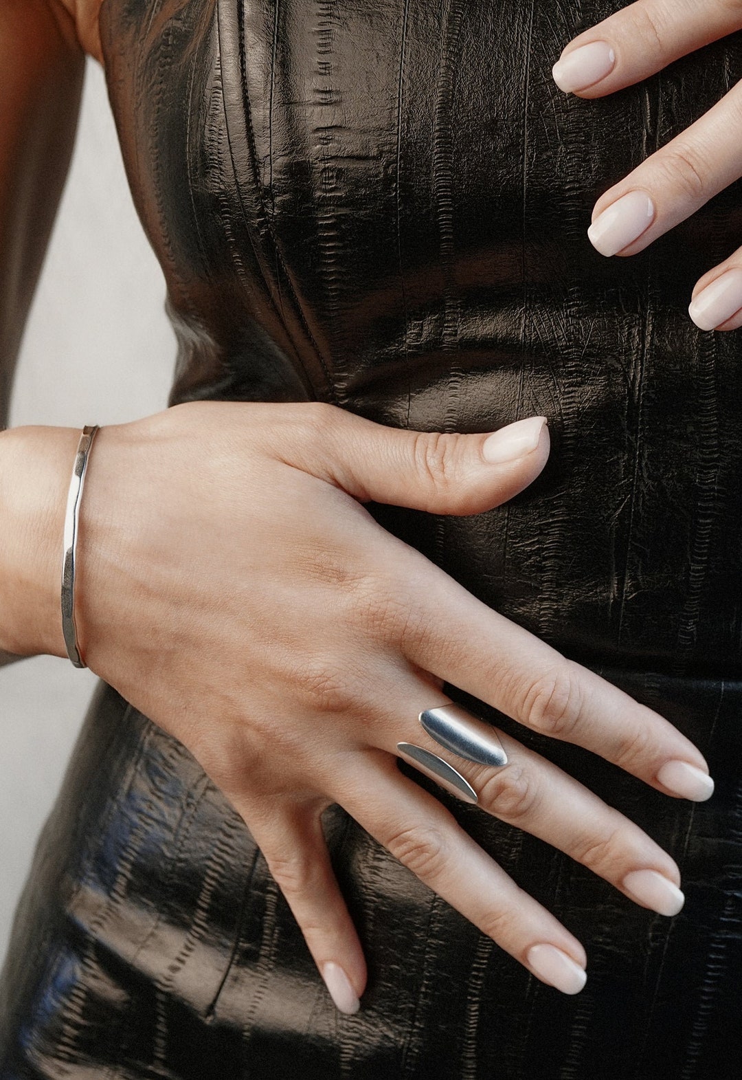 Bold Blast Multisize Ring, Bold Silver Ring, Statement Ring Multisize ...