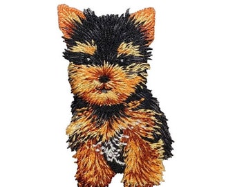 Yorkie Applique | Etsy
