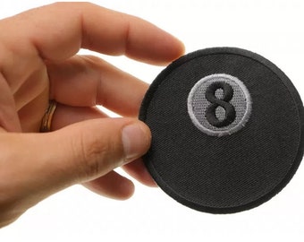 8 Ball Patch - Etsy