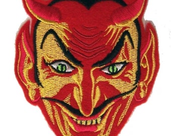 Devil Applique - Etsy