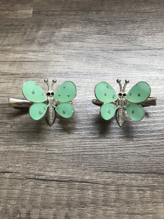 90s Butterfly Clips Moving Wings | Etsy