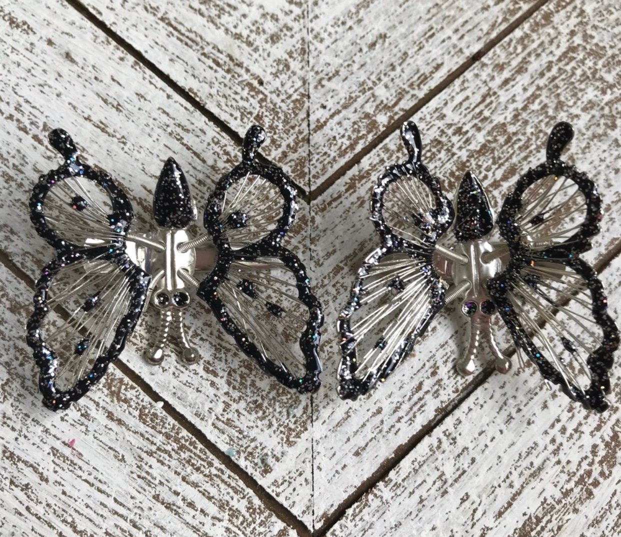 90s Butterfly Clips - Etsy