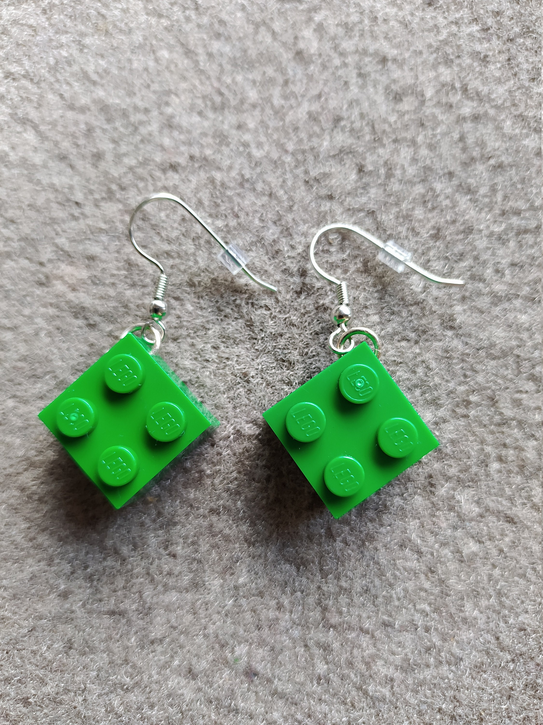 Earring 4-piece Block Made of Lego Parts - Etsy UK