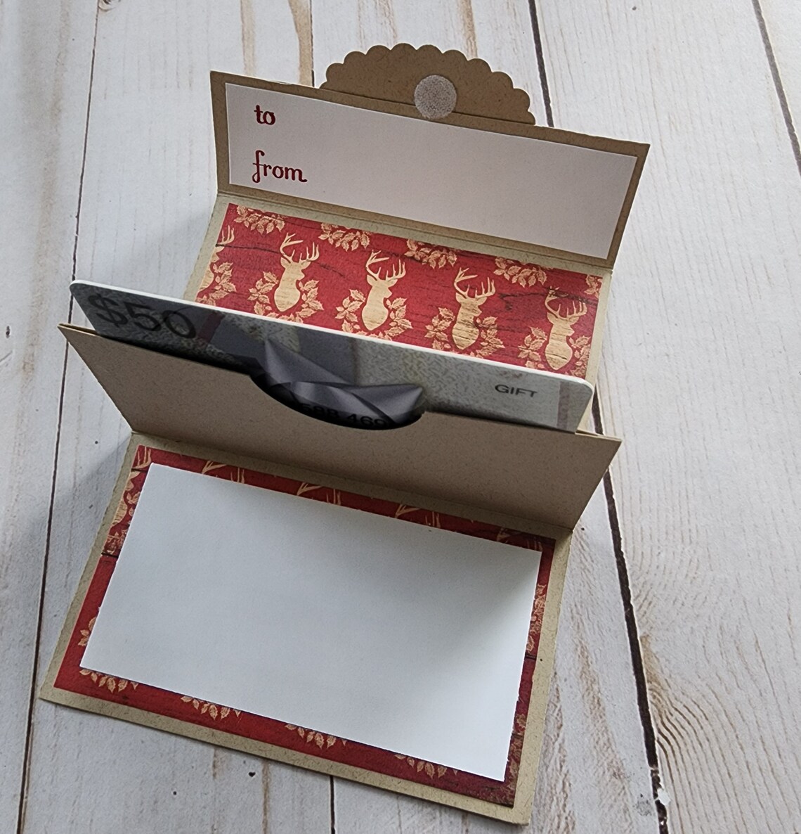 Christmas Gift Card Holders, Rustic Gift Card Holders, Teacher Gifts ...