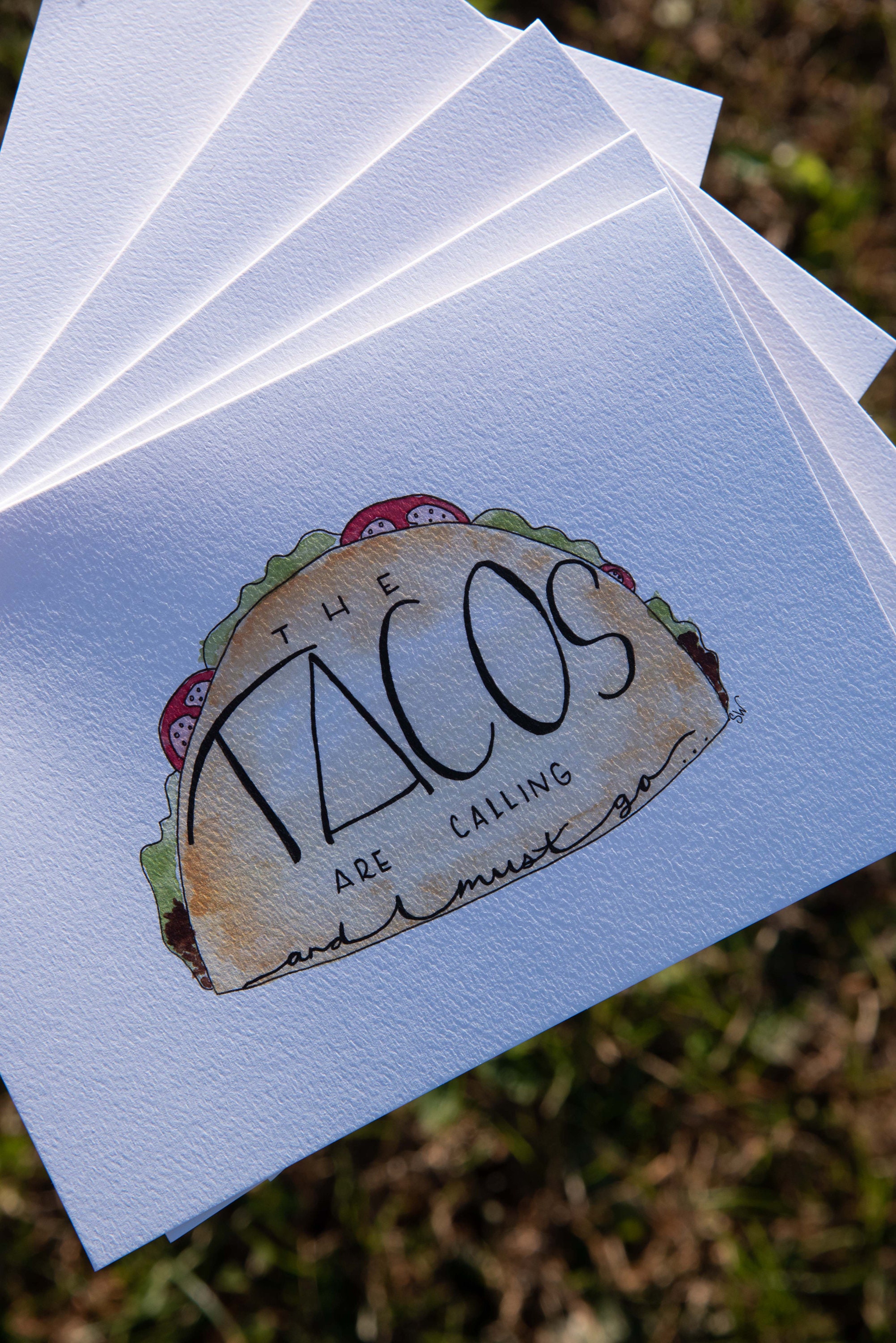 TACO CARDS - Etsy
