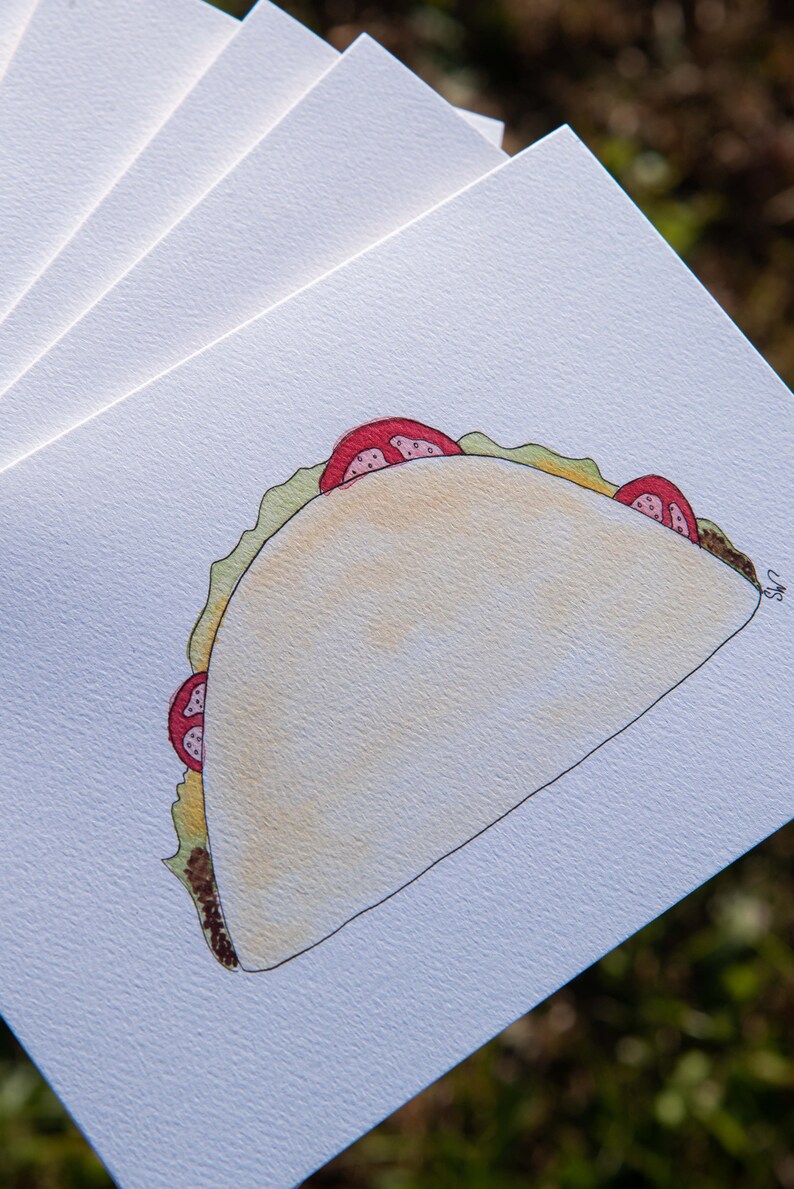 TACO CARDS - Etsy