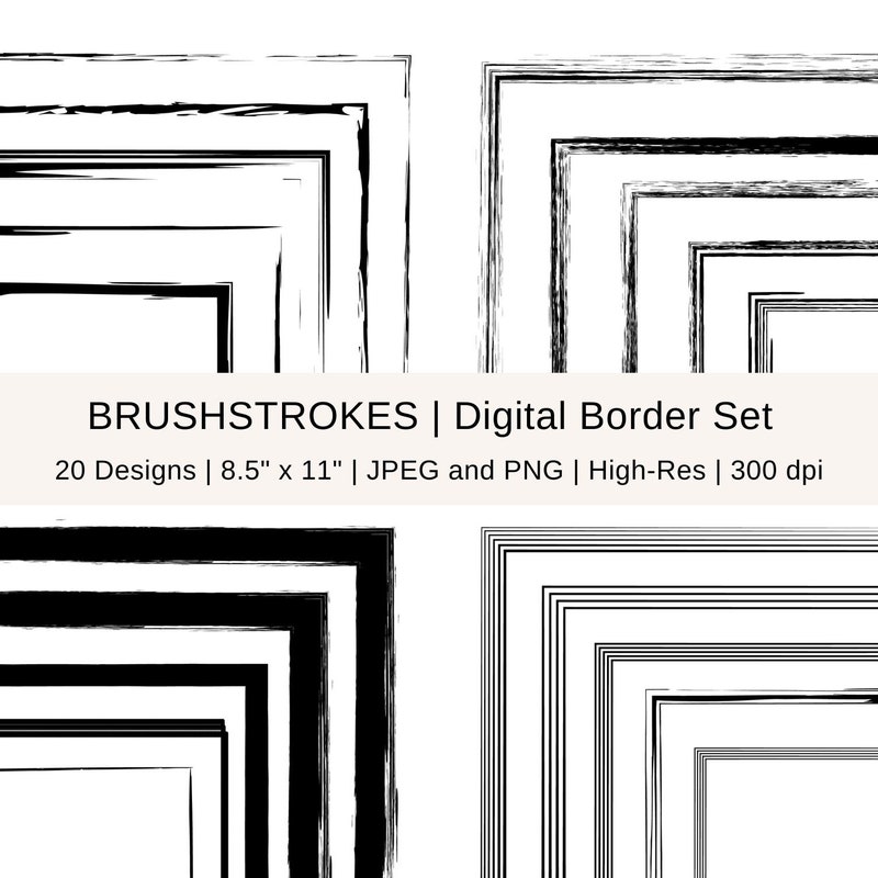 Clip Art Borders - Etsy