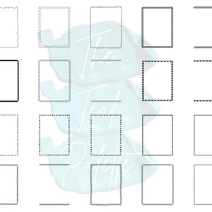 Bundle Borders Clip Art Set 2, Clipart Doodle Borders 2, Southwestern ...