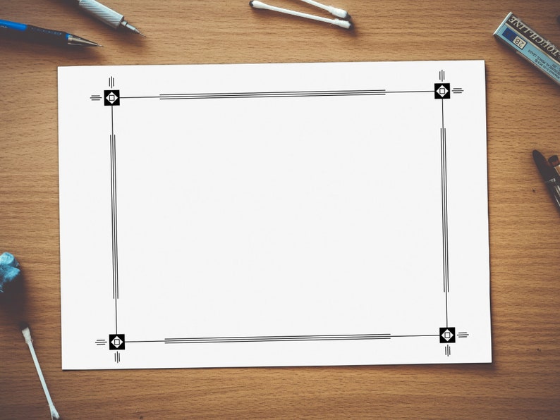 Bundle Borders Clip Art Set 2, Clipart Doodle Borders 2, Southwestern ...