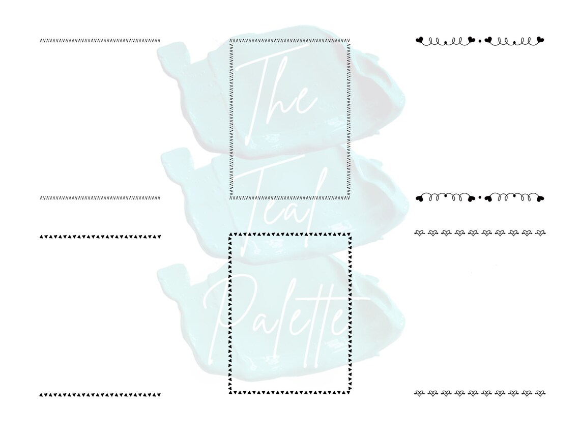 Bundle Borders Clip Art Set 1 Clipart Doodle Borders Border - Etsy