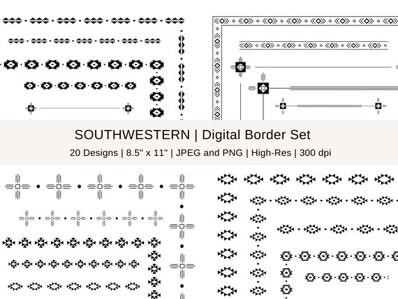Southwestern Designs Clipart