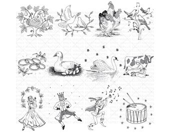 Christmas Clip Art - Etsy