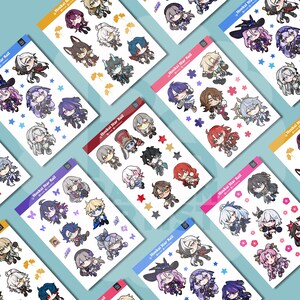 HSR Sticker Sheets | Honkai Star Rail | Planner Stickers Kawaii | RA ...